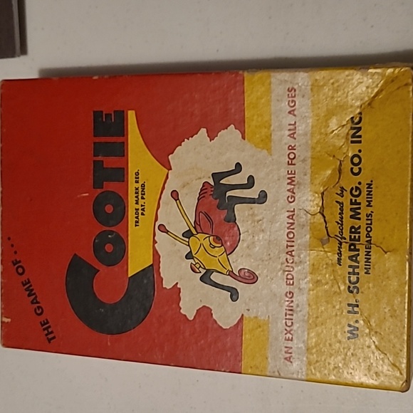 Games | 1954 Vintage Cootie Game | Poshmark